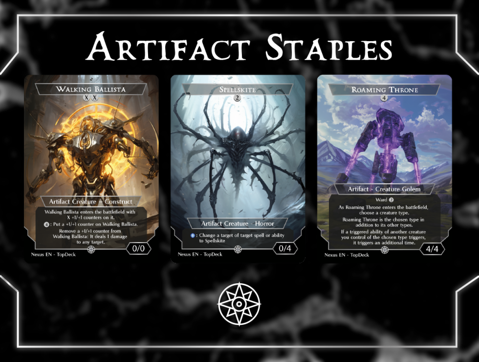 Artifact Staple 18 Cards Bundle - Commander EDH Artifact Staple Pack ...