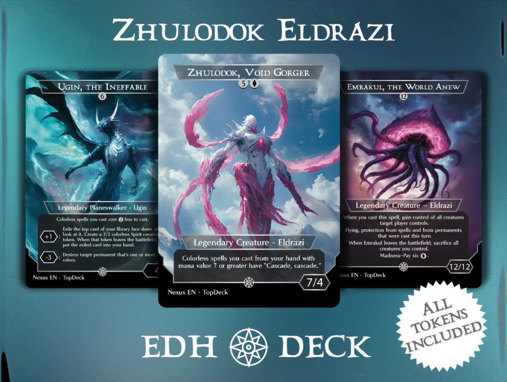 Zhulodok Eldrazi - EDH Commander Proxy Deck - Top Deck Forge