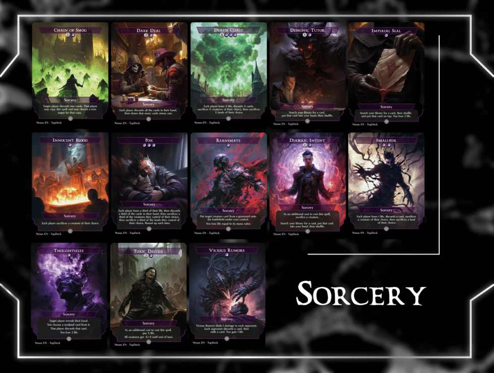 Tergrid Discard - EDH Commander Proxy Deck - Top Deck Forge