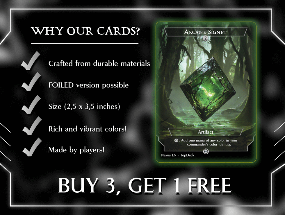 Teval Graveyard - EDH Commander Proxy Deck - Top Deck Forge